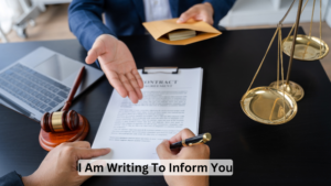 20 Other Ways to Say “I Am Writing to Inform You” (With Scenarios)